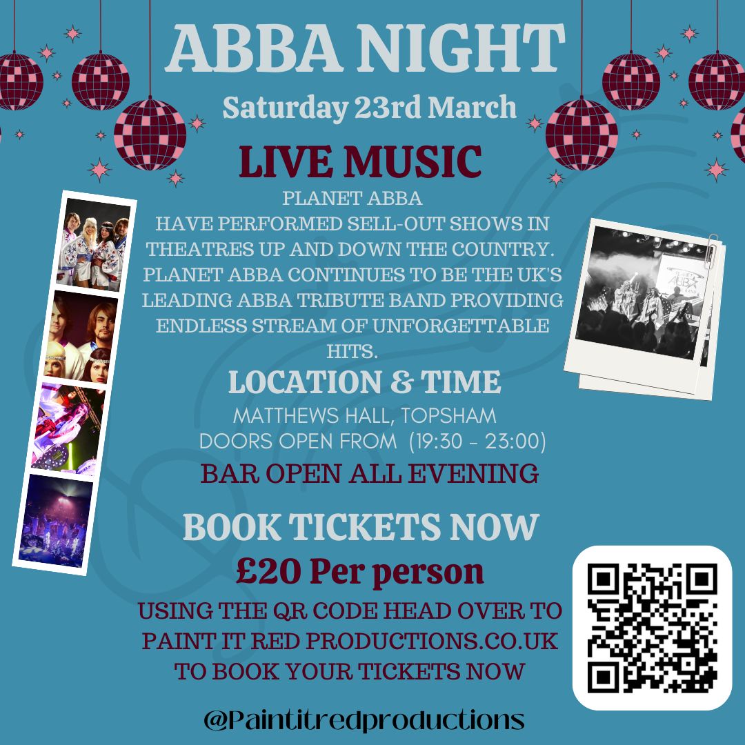ABBA Night - Love Topsham